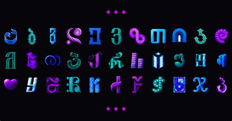 Lettering Georgian Alphabet On Behance