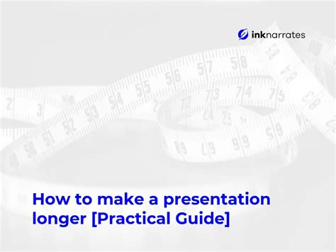 Ink Narrates The Presentation Design Agency On Linkedin How To Make A Presentation Longer