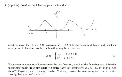 solved 5 4 points consider the following periodic