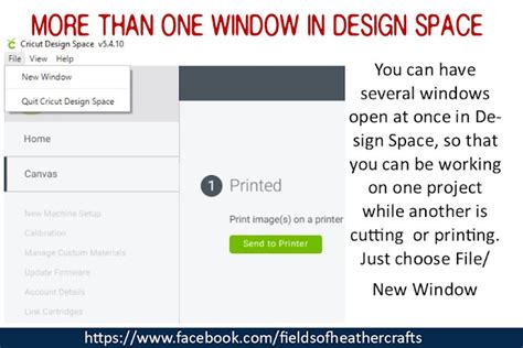 Fields Of Heather Quick Tip Open More Than One Window In Design Space