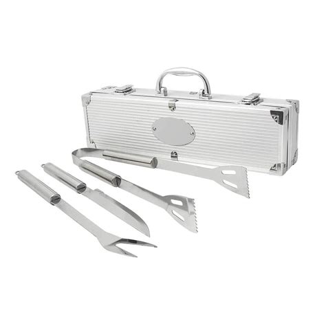 Kit Churrasco Maleta Em Aluminio C Pecas Em Aco Inox Shopee Brasil