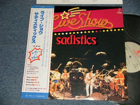サディスティックス Sadistics ライヴ・ショウ Live Show Exmint Stol Edsp 1979