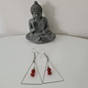 TOAOB pcs Kit de Loisirs Créatifs de Boucles d oreilles Or k Blanc k avec Crochets de Boucles