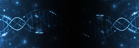 과학 템플릿 벽지 또는 Dna 분자가있는 배너 벡터 그림입니다 Dna에 대한 스톡 벡터 아트 및 기타 이미지 Dna 개념