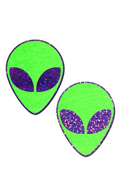 Glow In The Dark Alien Pasties Twu