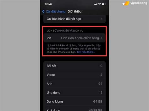 Cách Kiểm Tra Iphone Có Bị Thay Linh Kiện Không Hoặc đã Qua Sửa Chữa