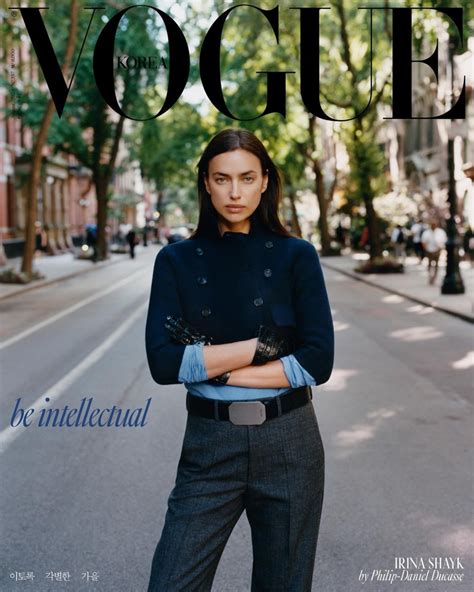 Irina Shayks Dual Covers For Vogue Korea August 2024