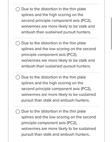Solved Andersson Used Geometric Morphometrics To Explore How