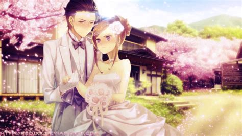 Anime Couples Wedding