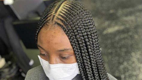 Layered Braids For Black Women