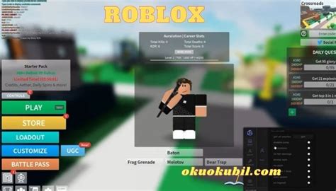 Roblox Combat Warriors Oyunu Farm Hileli Script OkuOkuBil