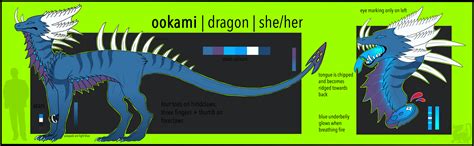 Ookami Reference Sheet V5 — Weasyl