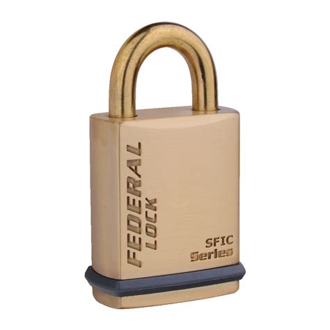 Federal Lock Sfic Solid Brass Padlock 45mm 660b