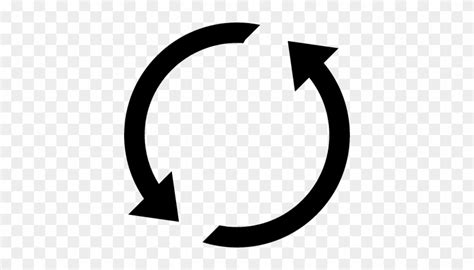 Arrow Clockwise Symbol Rotation Counterclockwise S Blue Text 3596258