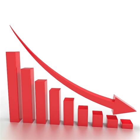 Premium Photo A Red Arrow Pointing Up With A Graph That Says