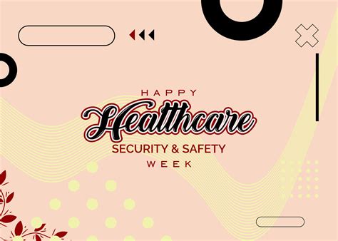 Healthcare Security And Safety Week 25788778 Vector Art At Vecteezy