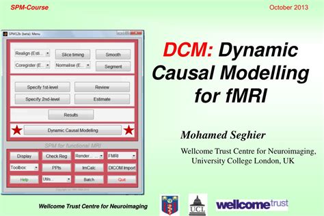 Ppt Dcm Dynamic Causal Modelling For Fmri Powerpoint Presentation