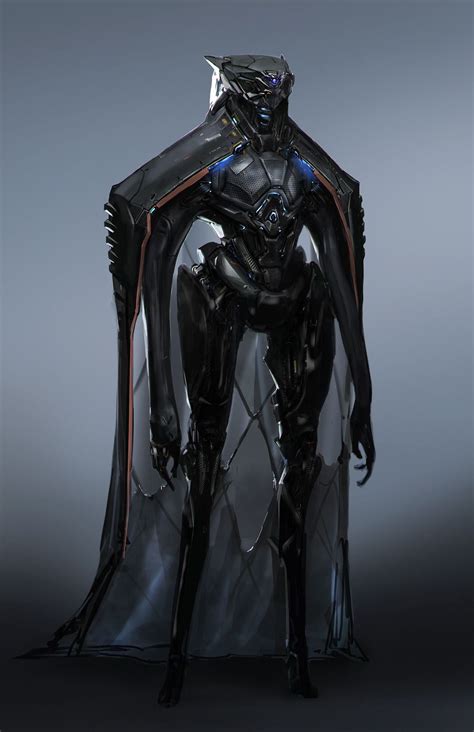 Rise From The Ashes Male Reader X Harem Alien Concept Art Robot Concept Art Cyberpunk