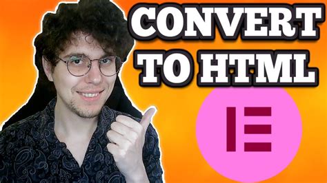 How To Convert Elementor To HTML 2 Methods YouTube