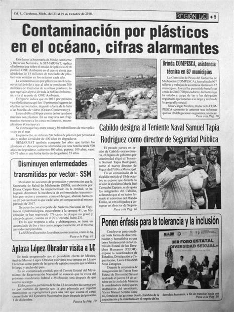 Región Lc ContaminaciÓn Por PlÁsticos En El OcÉano Cifras Alarmantes