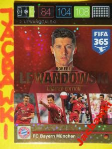 KARTA PANINI FIFA 365 TOP TEAM LIMITED LEWANDOWSKI 5717572377