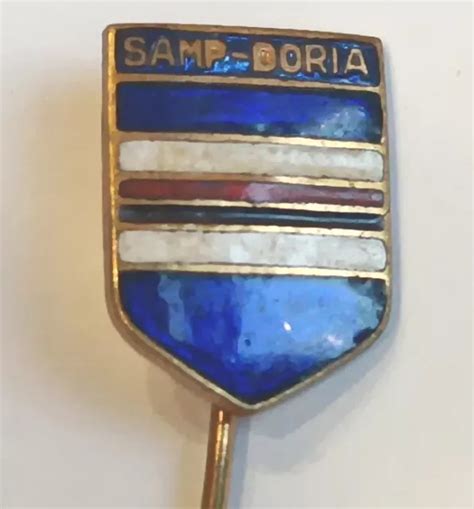 Spilla Pins Distintivo Stemma Simbolo Badge Logo Crest Sampdoria Genova