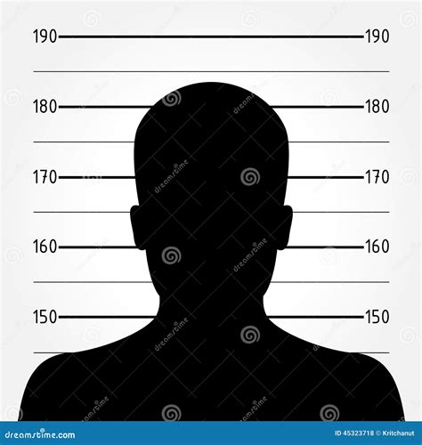 Police Lineup Or Mugshot Background Vector Illustration Cartoondealer