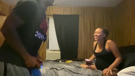 Couple Do Pee Holding Challenge