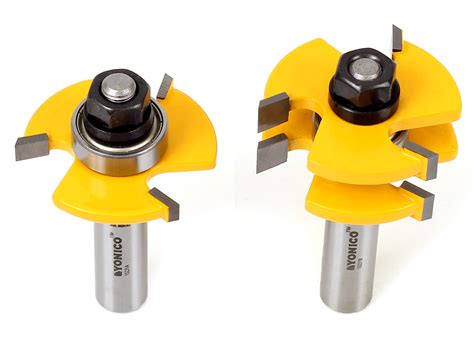 14 Plywood 2 Bit Plywood Tongue And Groove Router Bit Set 12