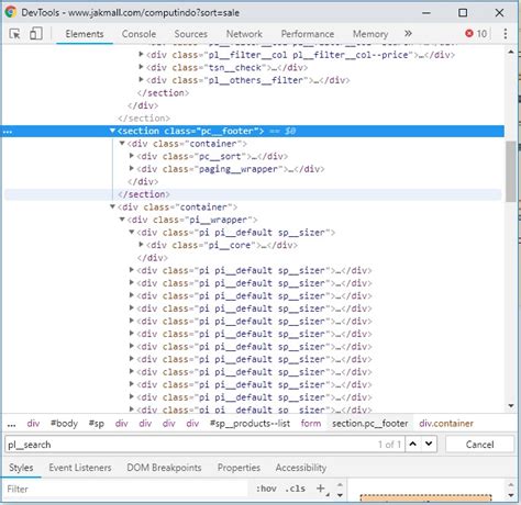 Web Scraping Access The Second Div Nodes With The Same Class Name