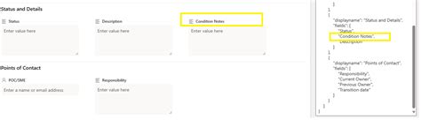 need assistance to debug json sharepoint list form body format