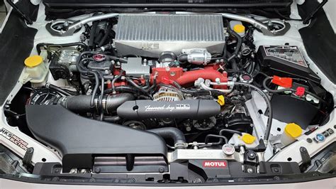 2020 Subaru Wrx Sti Serieswhite Engine Bay Build Plaque Pixel Autoworks