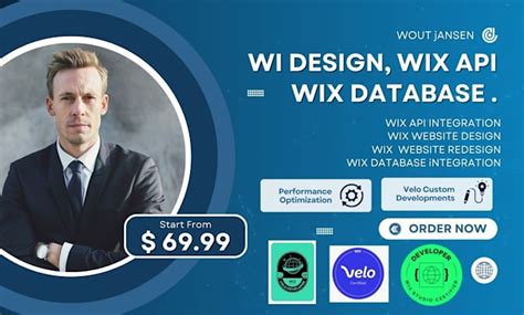 Redesign Design Wix Website Wix Automation Wix Database Integration