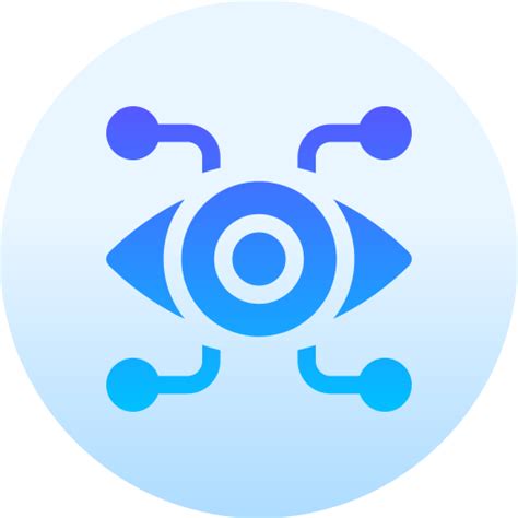 Bionic Eye Basic Gradient Circular Icon Bionic Eye Basic Gradient Circular Icon