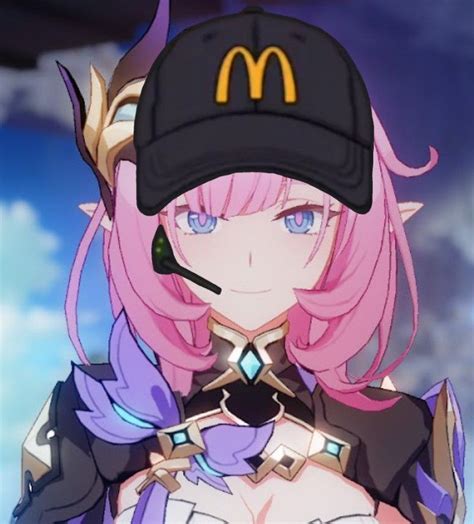 Elysia Mcdonalds Ilustrasi Karakter Gadis Animasi Animasi