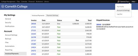 paying your populi invoices and managing payment settings populi knowledge base