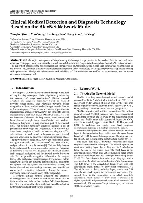 pdf clinical medical detection and diagnosis technology based on the