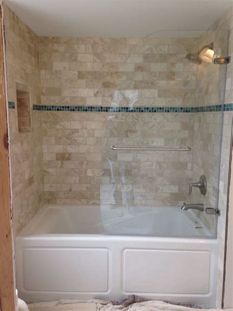 Half Glass Shower Door For Bathtub Half Shower Door Artourney