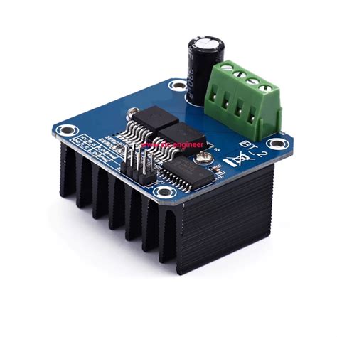 ชุดควบคุมมอเตอร์ Auto Bts7960 43a H Bridge Pwm Driver Jqd D7
