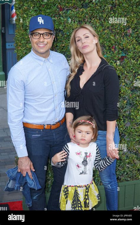 Jaime Camil Elena Camil And Heidi Balvanera At The The Wizarding World