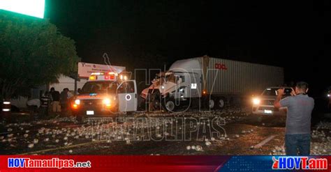Hoy Tamaulipas Accidentes En Tamaulipas Dos Lesionados Y Rapinia De