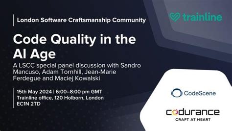 Codescene On Linkedin Code Quality In The Ai Age Panel Discussion At