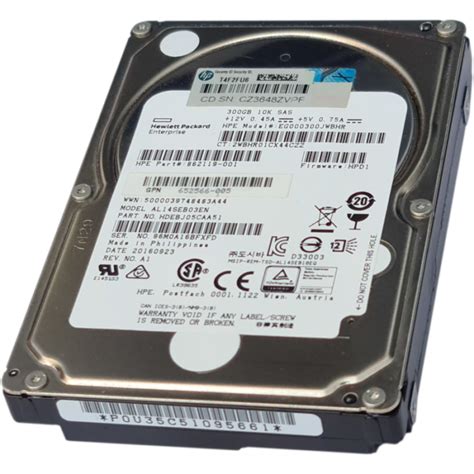 HARD DISK HP GB SAS Gamma Computers