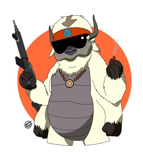 Appa With A Choppa' by Senturion12 on DeviantArt