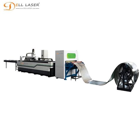 china automatic loading unloading galvanized steel laser cutting