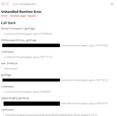 Invalid Page Request Issue 1529 React Pdf Viewer React Pdf Viewer