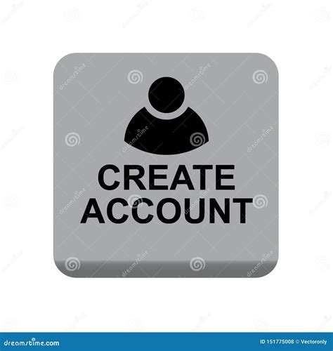Cr Er Un Compte Illustration Stock Illustration Du Conception