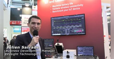 keysight s iot test solutions on display at electronica 2022