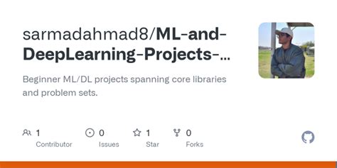 Sarmad Ahmad On Linkedin Github Sarmadahmad8ml And Deeplearning Projects For Beginners