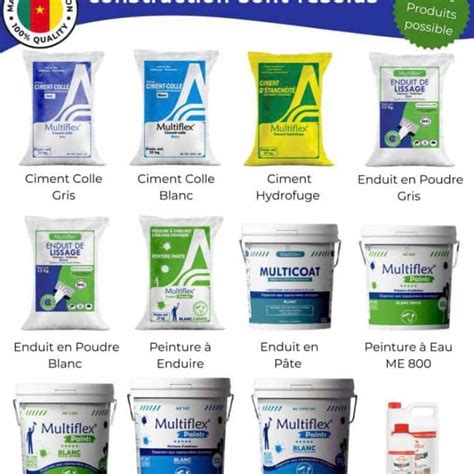 Multiflex Ciment Colle Buea Douala Home